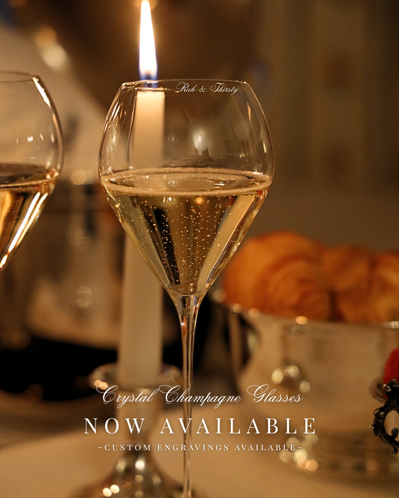 Rich & Thirsty | Luxury Crystal Glassware & Accessories